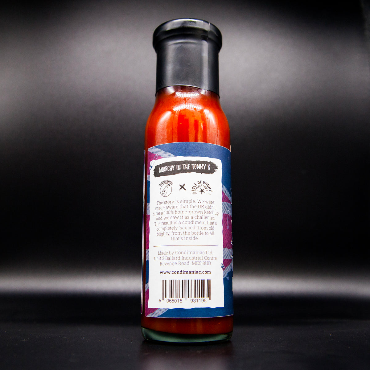 Condimaniac 100% British Tomato Ketchup