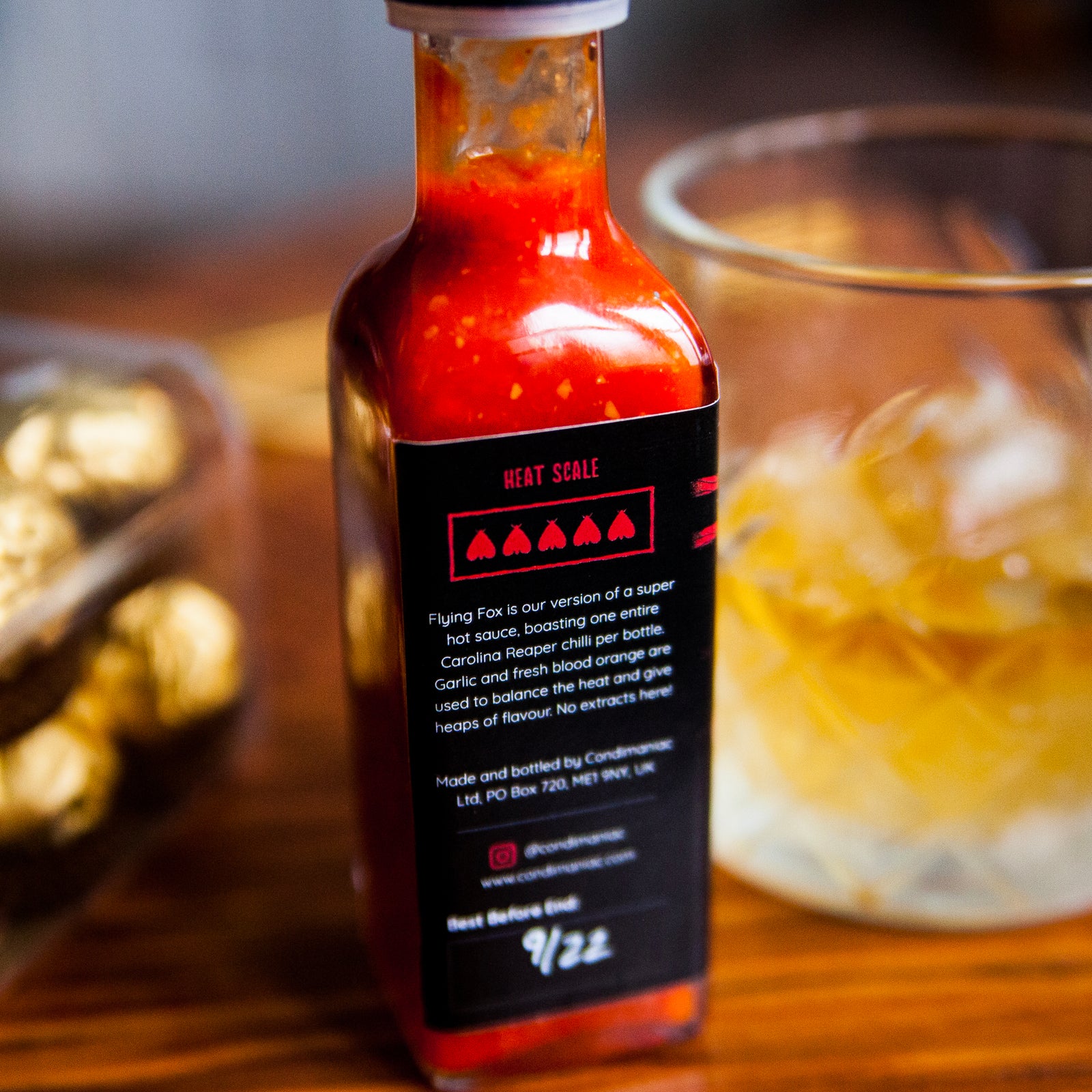 Condimaniac's Flying Fox Super Hot Sauce